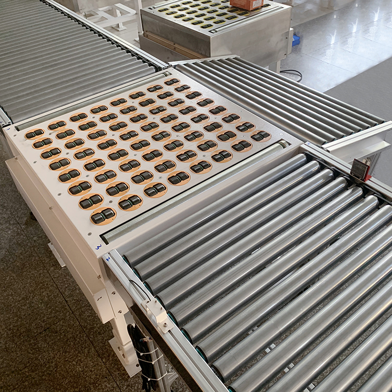 Automated Conveyor Line Electrical Friction Wheel Sorter