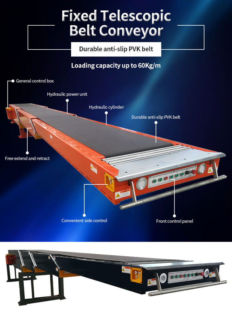 Portable Telescopic Belt Conveyor - smartconvey.com